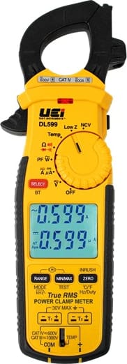 UEi DL599 - Wireless TRMS Power Clamp Meter with 3-Phase Rotation Tests ...