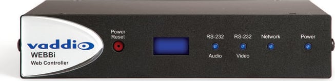 vaddio 999-8700-000 WEBBi Web Controller | Touchboards