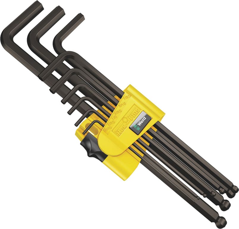 Wera 05022171001 - 950/9 Hex-Plus Imperial 1 L-key Set, Imperial ...