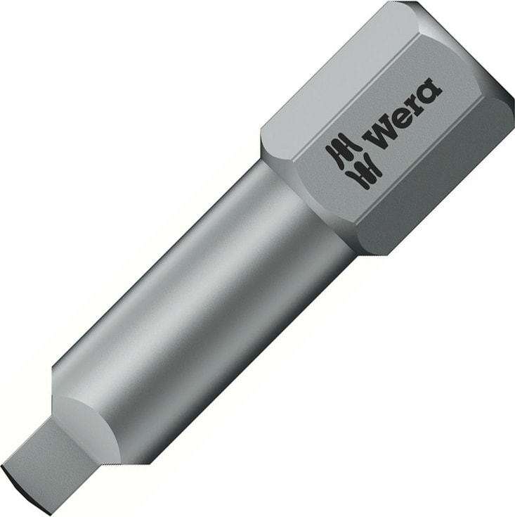 Wera 05066447001 - 868/1 BTZ Square-Plus Bits, # 3 x 25 mm, 1/4 Hex | TEquipment