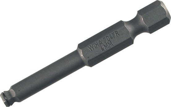 Wiha 71726 - MagicRing Ball End Power Bit, 1/8" x 50mm | TEquipment