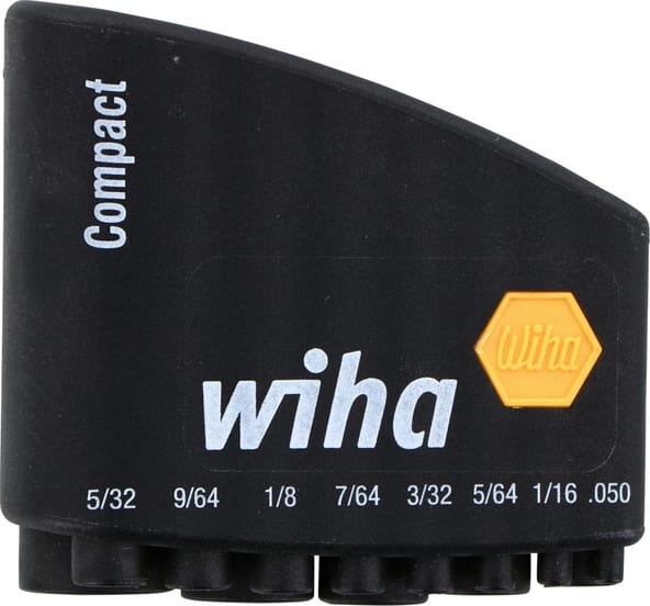 Wiha 91191 - 13 Piece Black Holder For SAE Hex Key Black | TEquipment