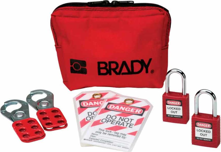Brady 105969 - Personal Padlock Pouch Kit | TEquipment