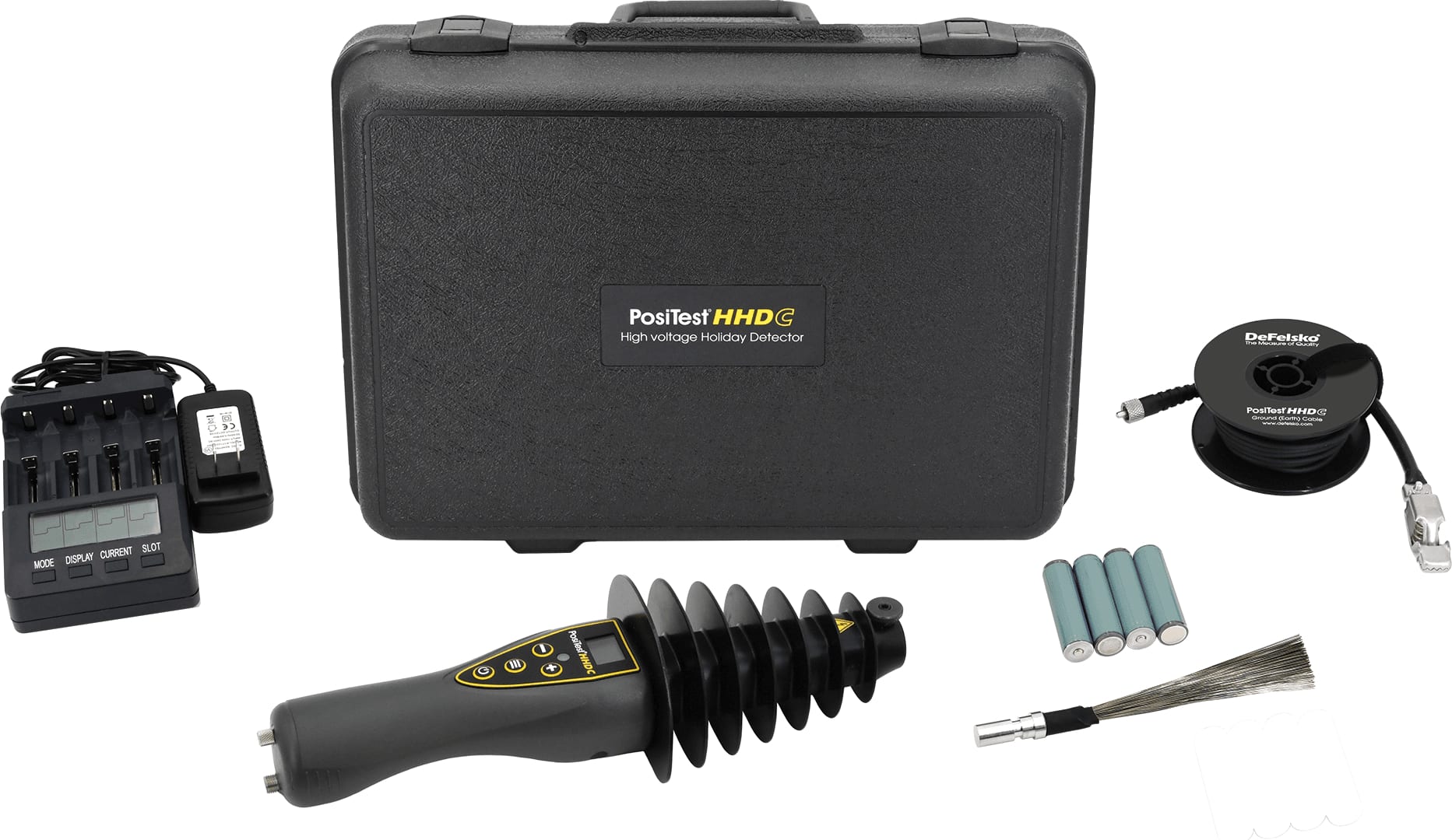 DeFelsko HHDCKIT - Positest HHD C High Voltage Holiday Detector Kit ...