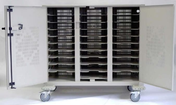 Datamation DS-NSC-30-NET Network-Ready Security Cart | Touchboards