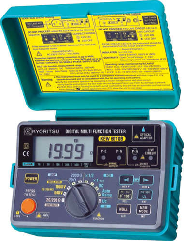 Reed Instruments KEW6010B Multifunction Tester Reed Instruments ...