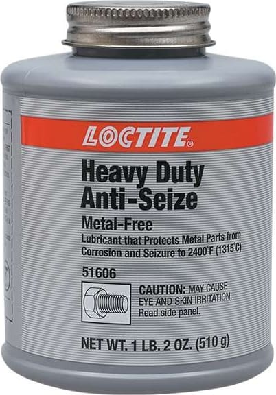 Loctite 51606 - 8009 Heavy Duty Anti-Seize Lubricant Paste, Grey, 18oz ...