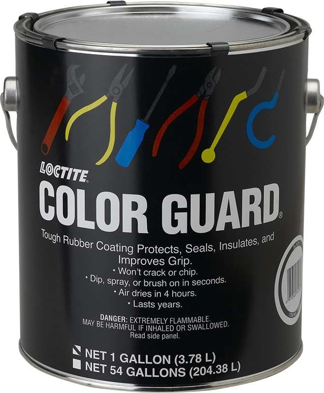 Loctite 338125 - Color Guard, Tough Rubber Coating, Black | TEquipment