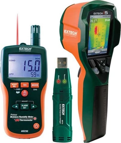 Extech MO290-RK-i5 Moisture Meter Water Restoration Contractor Kit | TEquipment