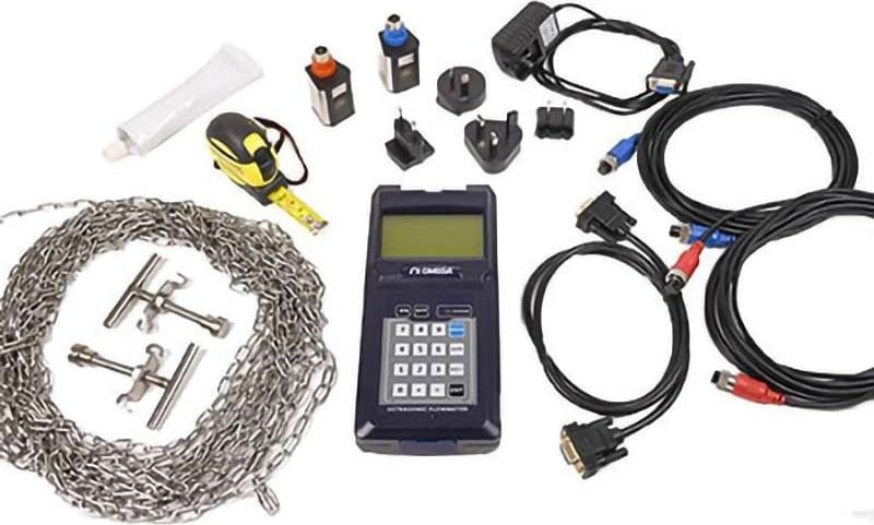 Omega FDT-25 - Ultrasonic Flow Meter Kit, Portable, Digital, Clean ...