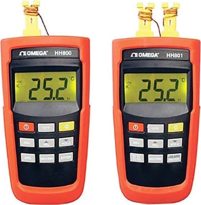 Omega Engineering HH801B - Handheld Digital Thermometer, 6 V (4 AAA ...