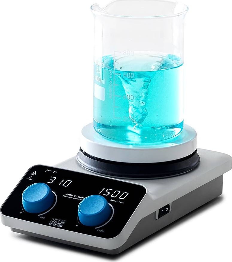 Velp Scientifica AREX 5 DIGITAL - Digital Hot Plate Stirrer (20L Volume ...