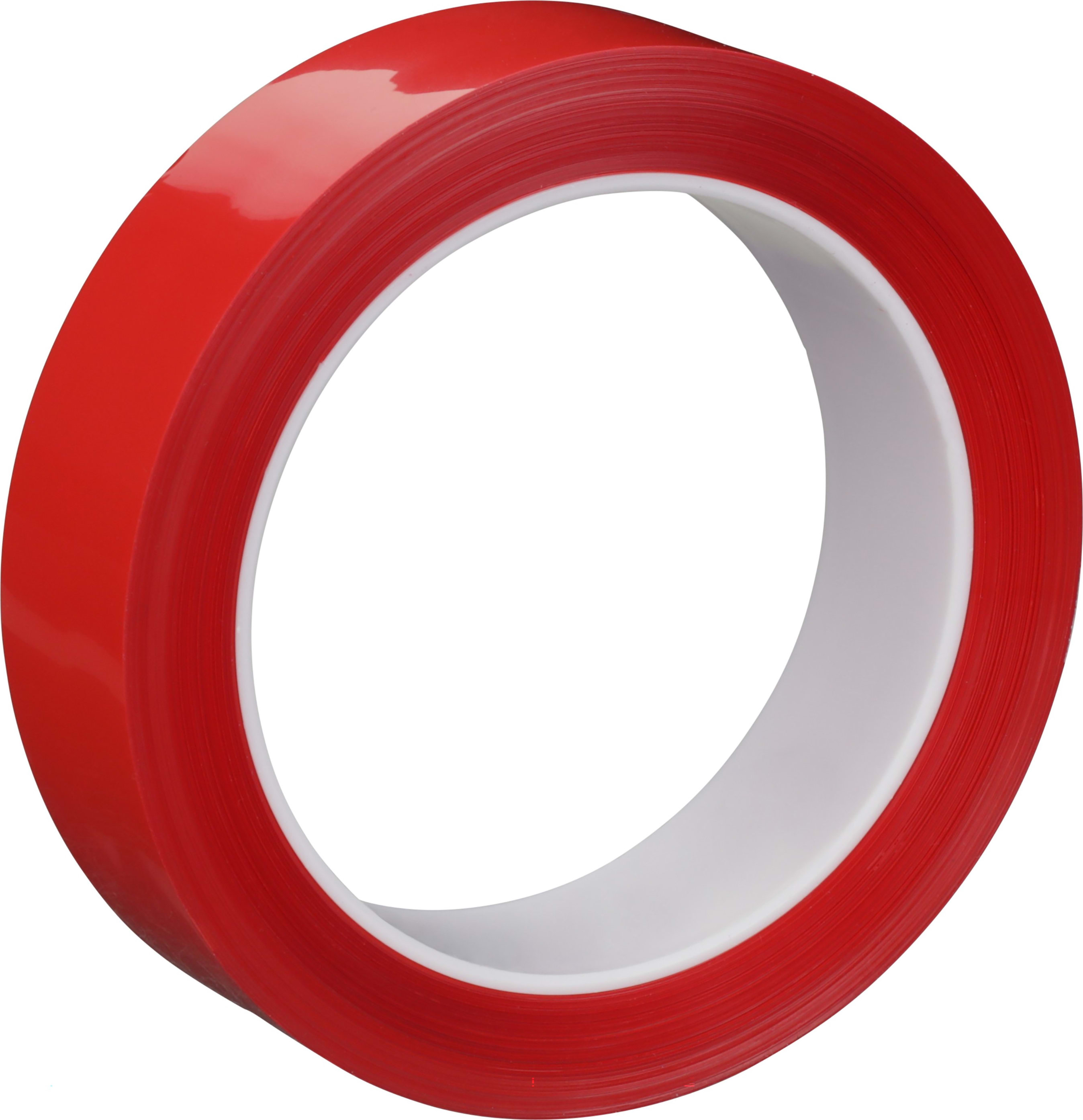 3M 7000028669 - Polyester Film Tape 850, Red, 1 in x 72 yd, 1.9 mil ...