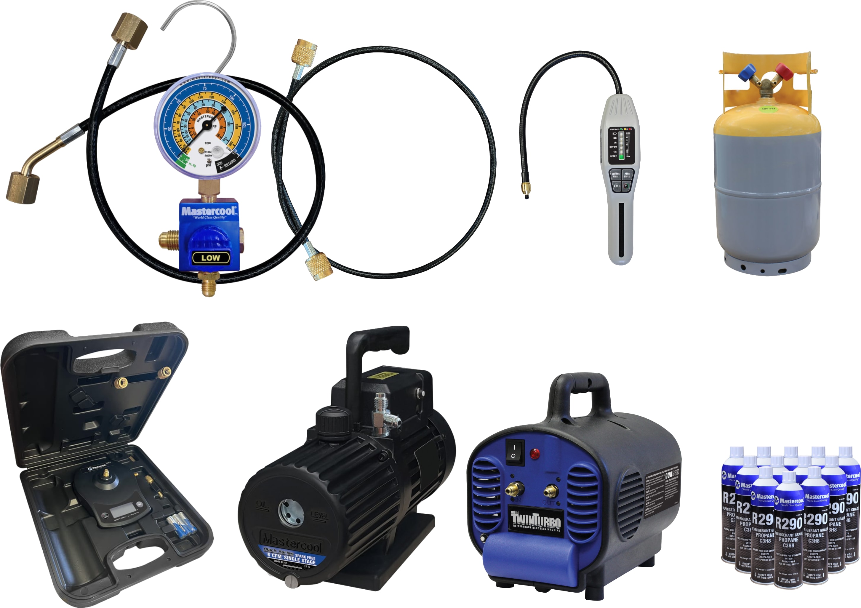 Mastercool R290 Appliance Kit - Master A3 Commercial R290 Kit | TEquipment