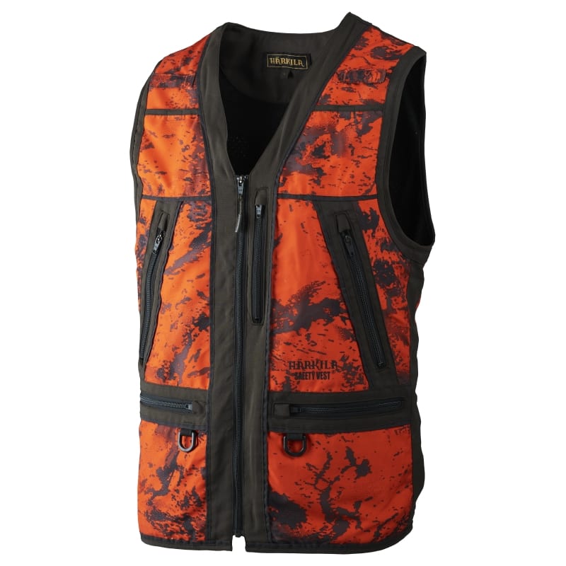 Härkila Lynx Safety Vest Axis MSP Orange Blaze/Shadow Brown JAKTIA