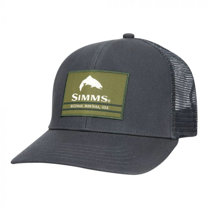 Simms Original Patch Trucker Carbon JAKTIA