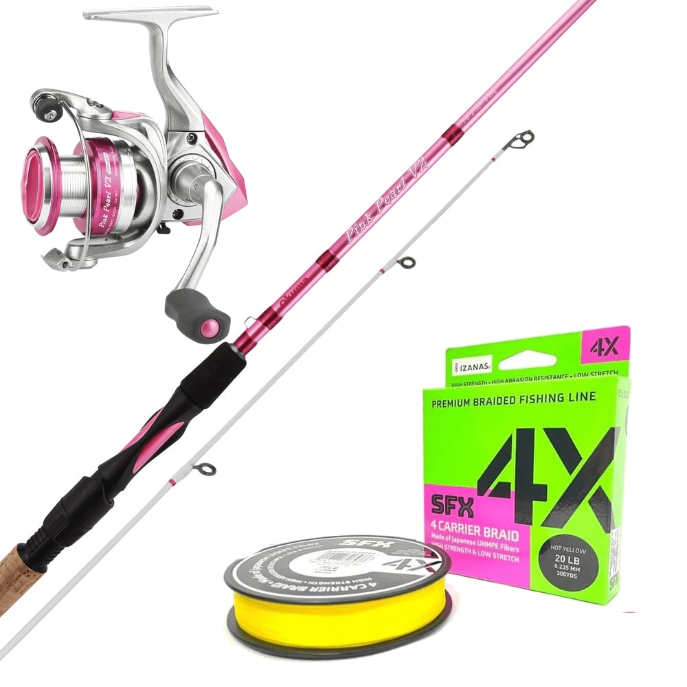 Okuma Pink Pearl V2 Combo 7'1 + C3000 JAKTIA