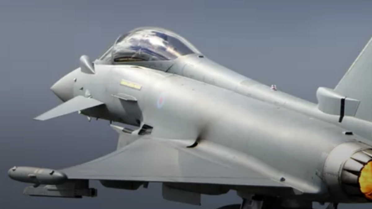 Eurofighter Typhoon Crash