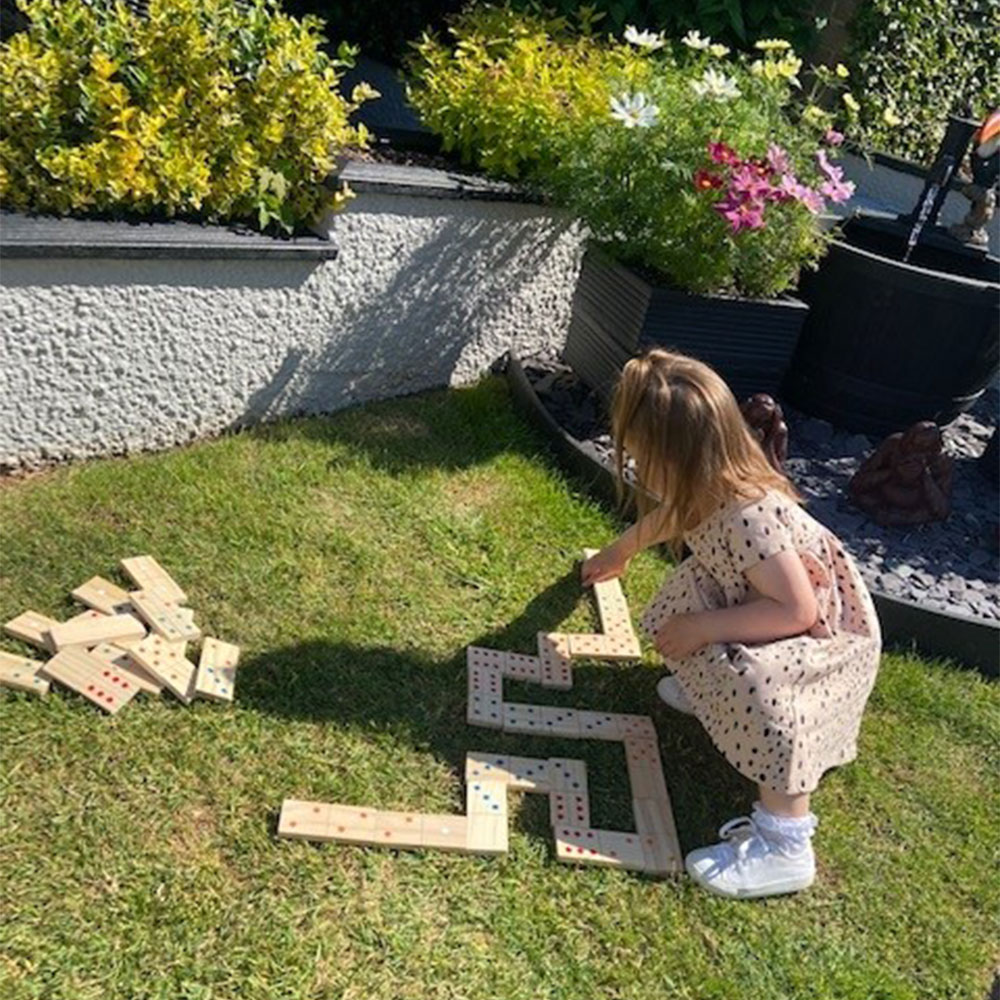 Giant Garden Dominoes Set From Jaques Of London | Fasci Garden