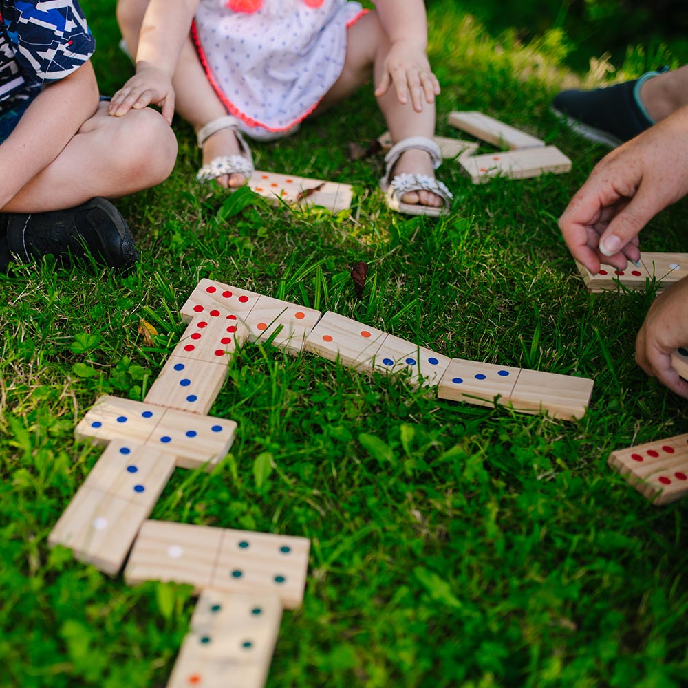 Giant Garden Dominoes Set From Jaques Of London | Fasci Garden