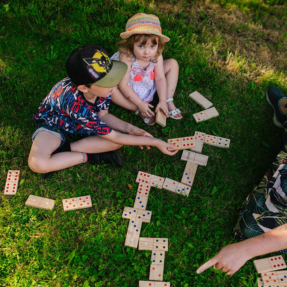 Giant Garden Dominoes Set From Jaques Of London | Fasci Garden