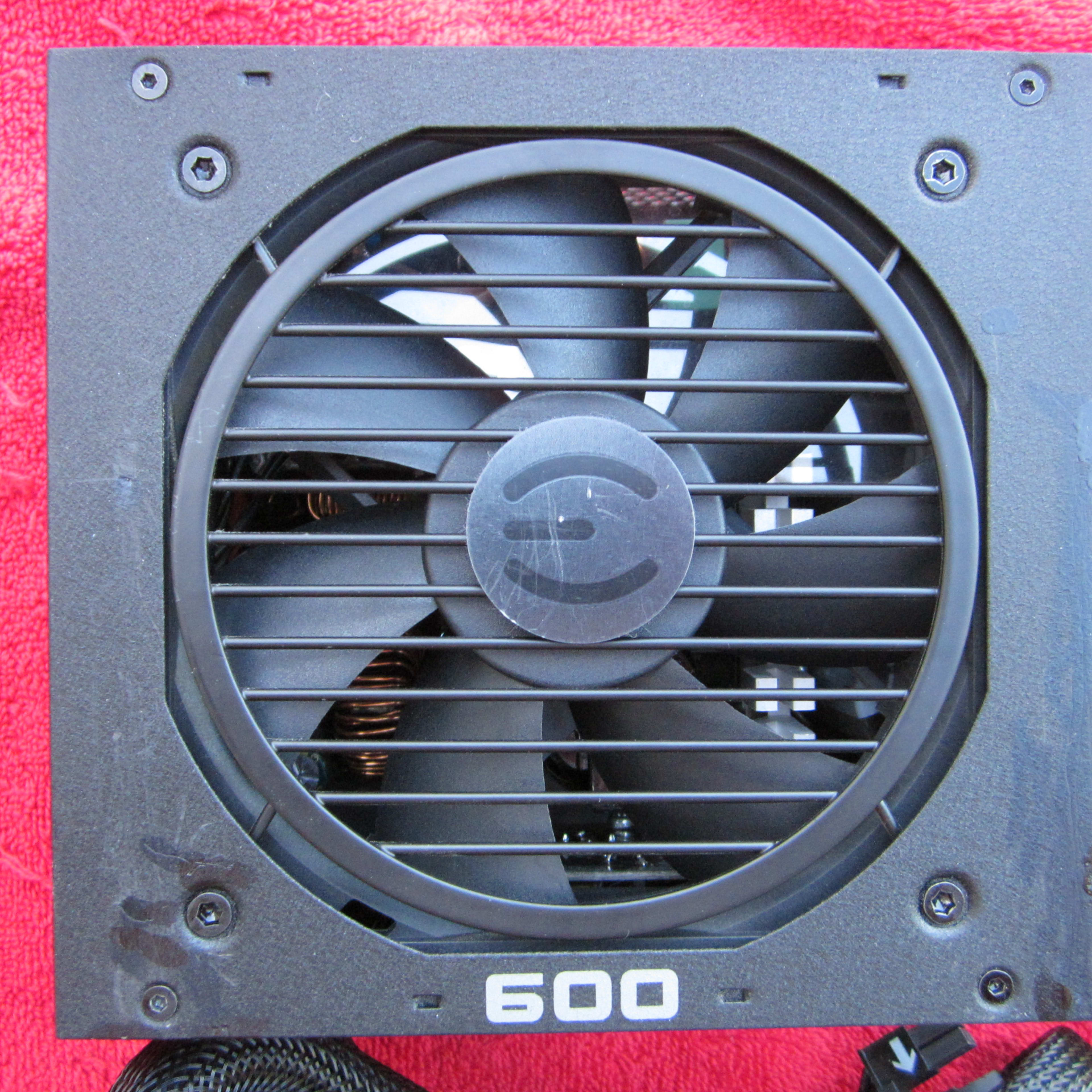 EVGA 600 BQ, 80+ BRONZE 600W, Semi Modular, Power Supply 110-BQ-0600-RX ...