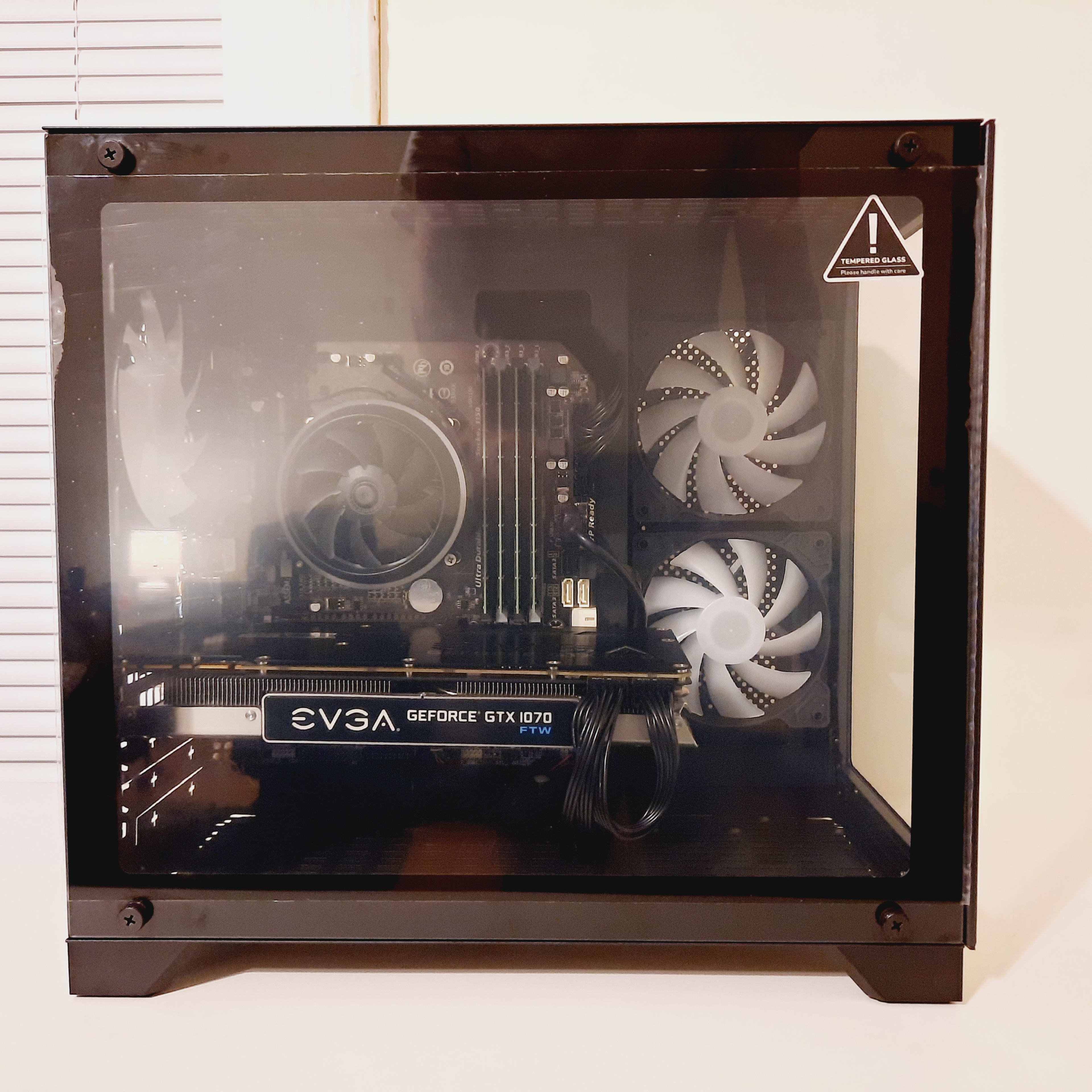 Newly built Gaming PC - Nvidia GTX 1070 8GB / Intel i7 4790 Newly built Gaming PC - Nvidia GTX 1070 8GB / Intel i7 4790