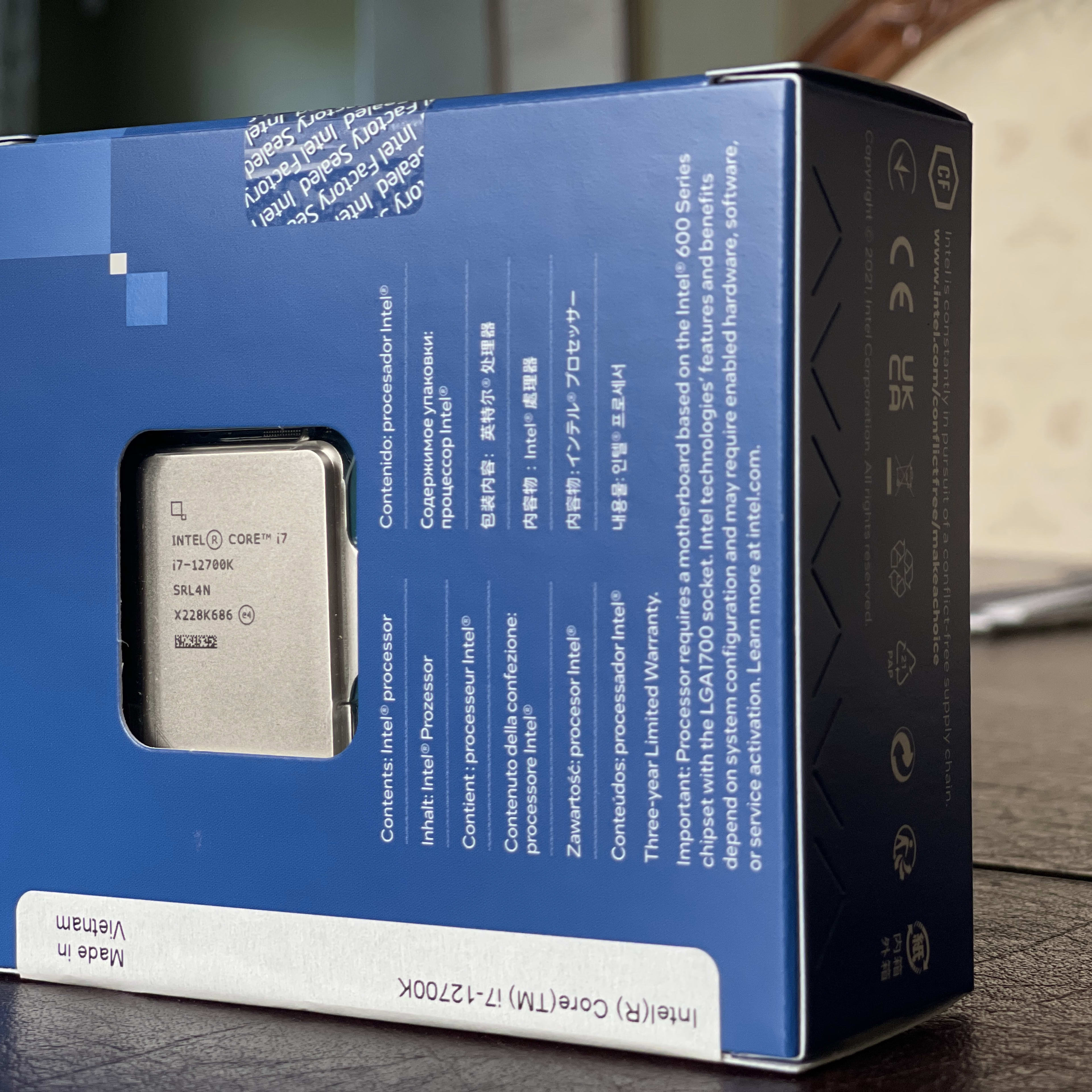 Sealed 12700K - Intel Core i7 12700K 12th Gen Alder Lake 12 Sealed 12700K - Intel Core i7 12700K 12th Gen Alder Lake 12