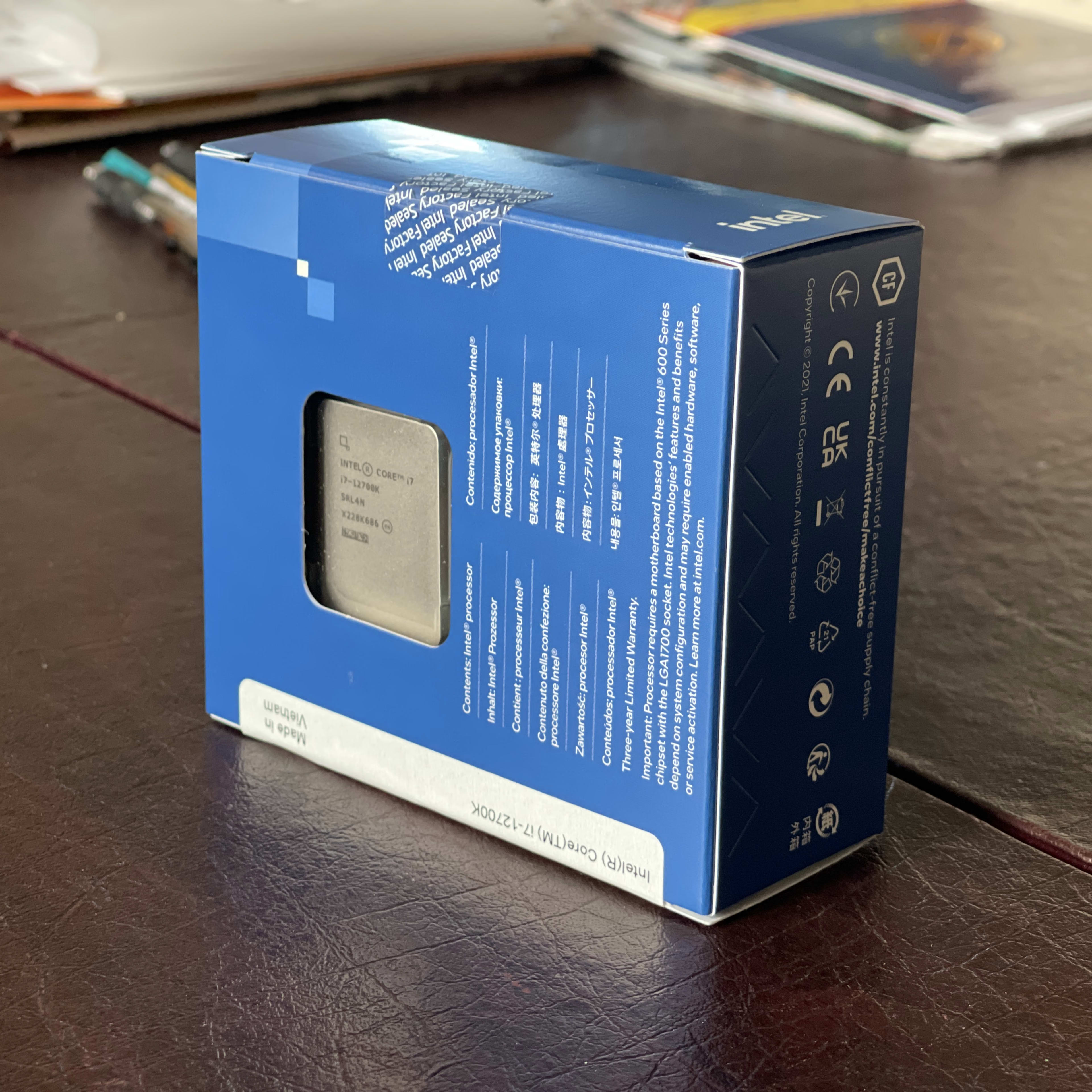 Sealed 12700K - Intel Core i7 12700K 12th Gen Alder Lake 12 Sealed 12700K - Intel Core i7 12700K 12th Gen Alder Lake 12