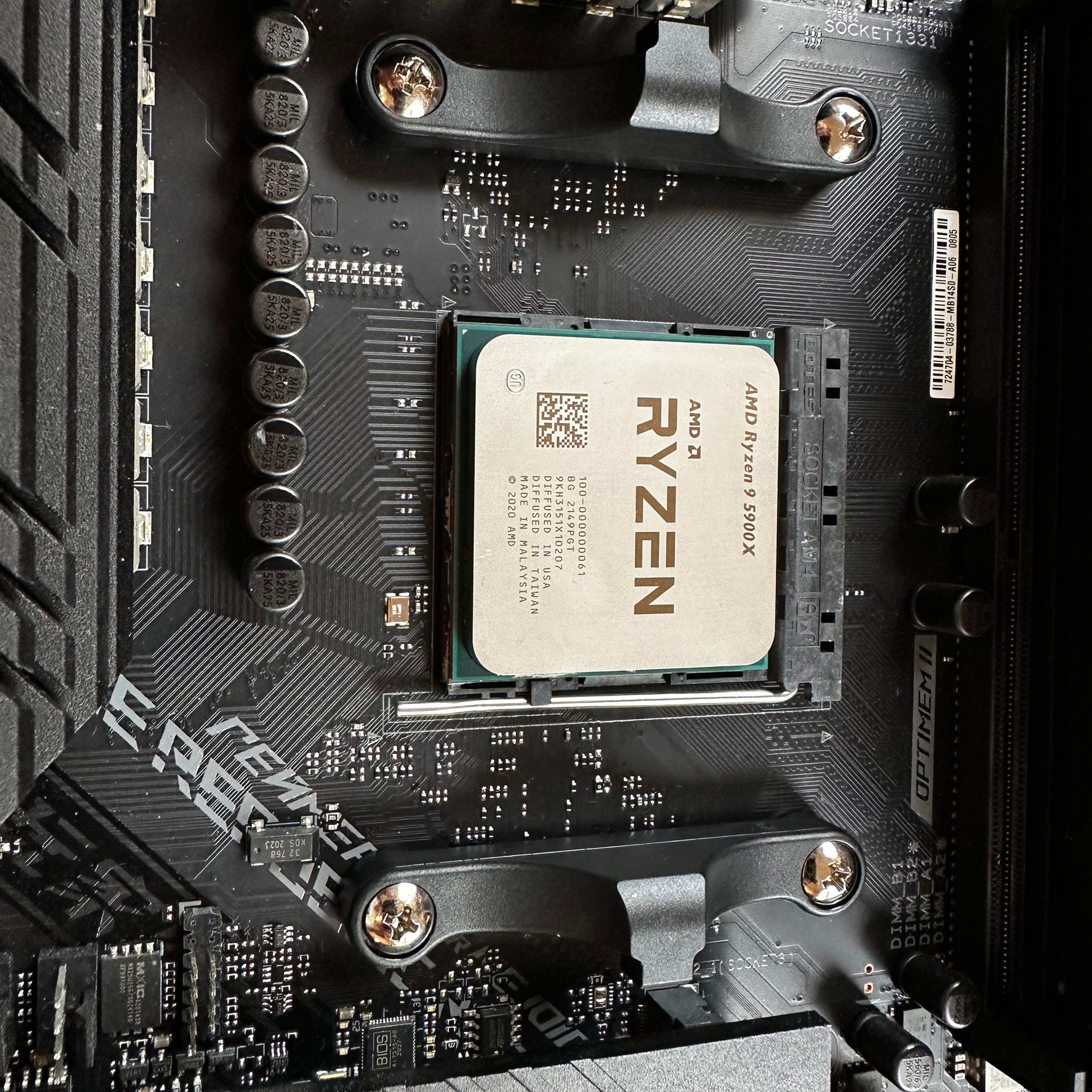 Motherboard Combo! Ryzen 9 5900x, 32gb DDR4, Strix B550-F Motherboard Combo! Ryzen 9 5900x, 32gb DDR4, Strix B550-F