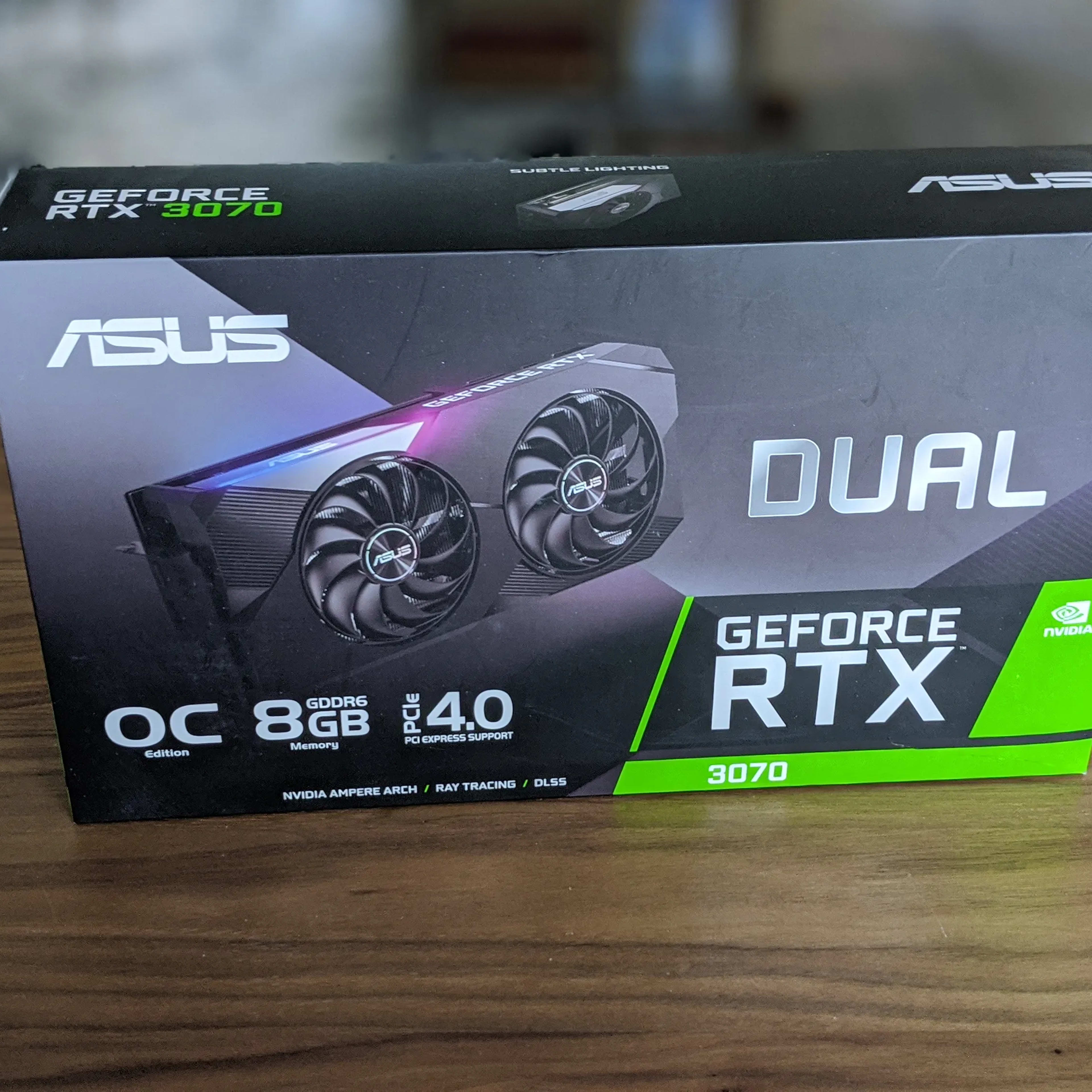 ASUS RTX 3070 Dual OC 8gb | Jawa