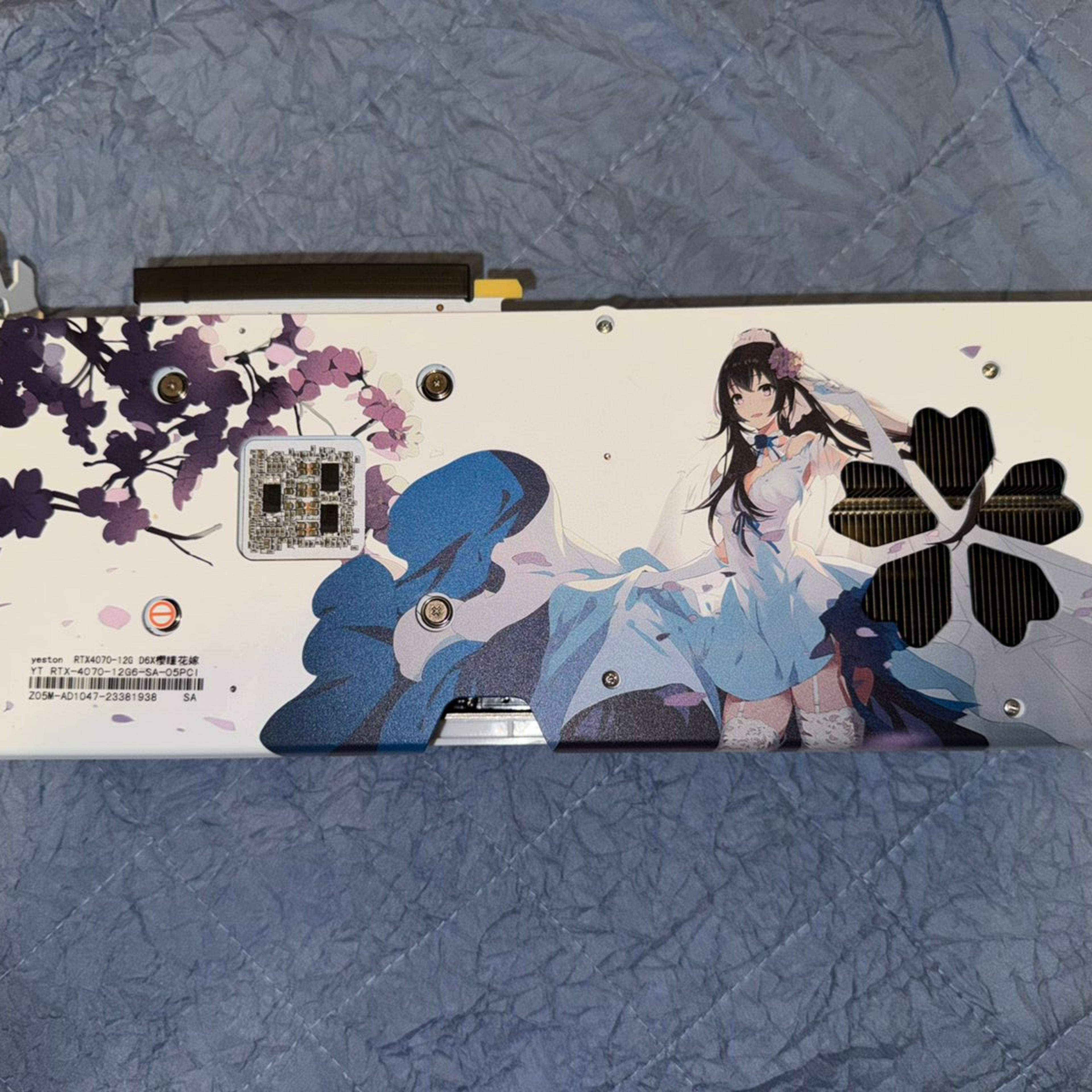 Yeston Sakura GeForce RTX 4070 12GB GDDR6X GAMING GPU | Jawa Yeston Sakura GeForce RTX 4070 12GB GDDR6X GAMING GPU | Jawa