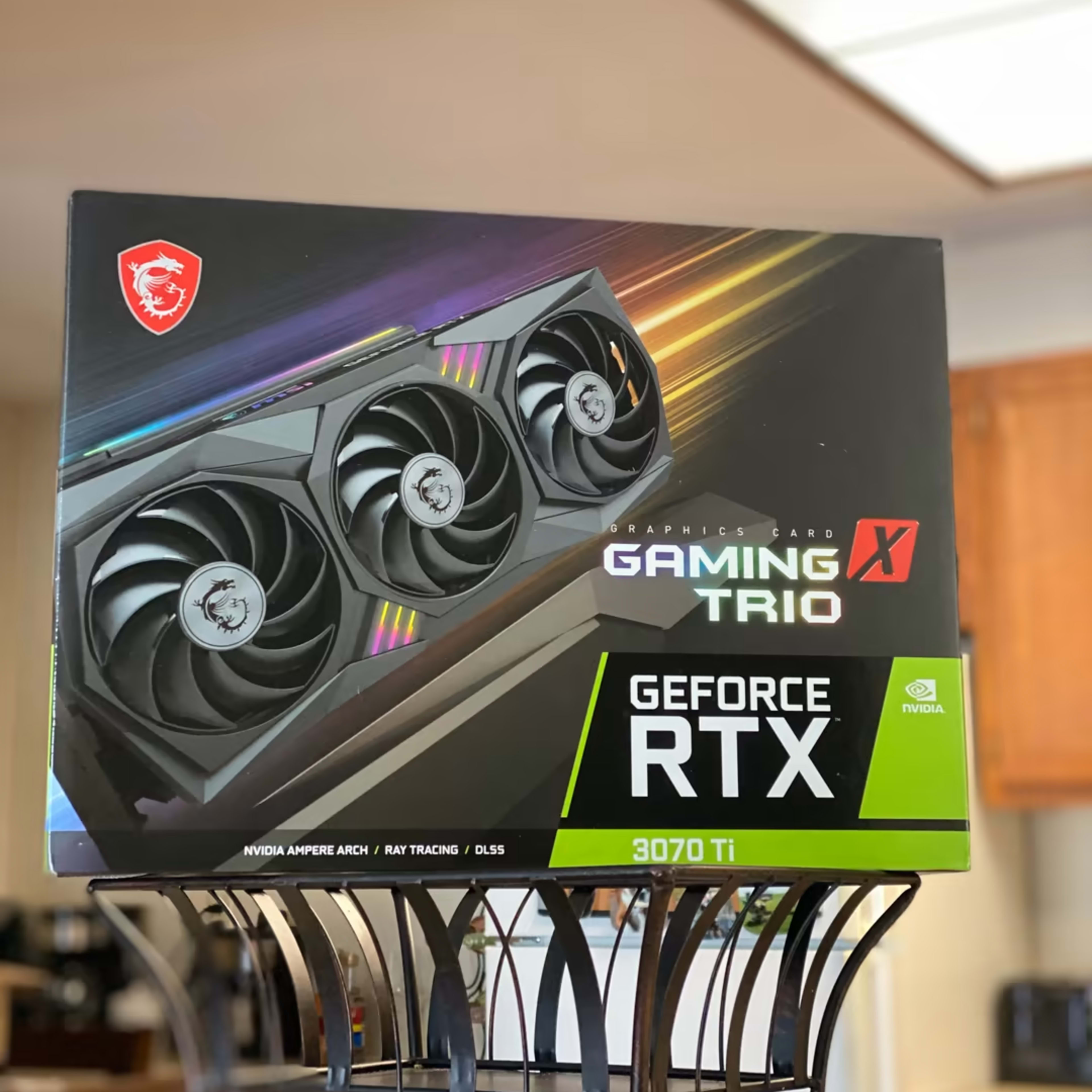 MSI RTX 3070ti Gaming X on Jawa