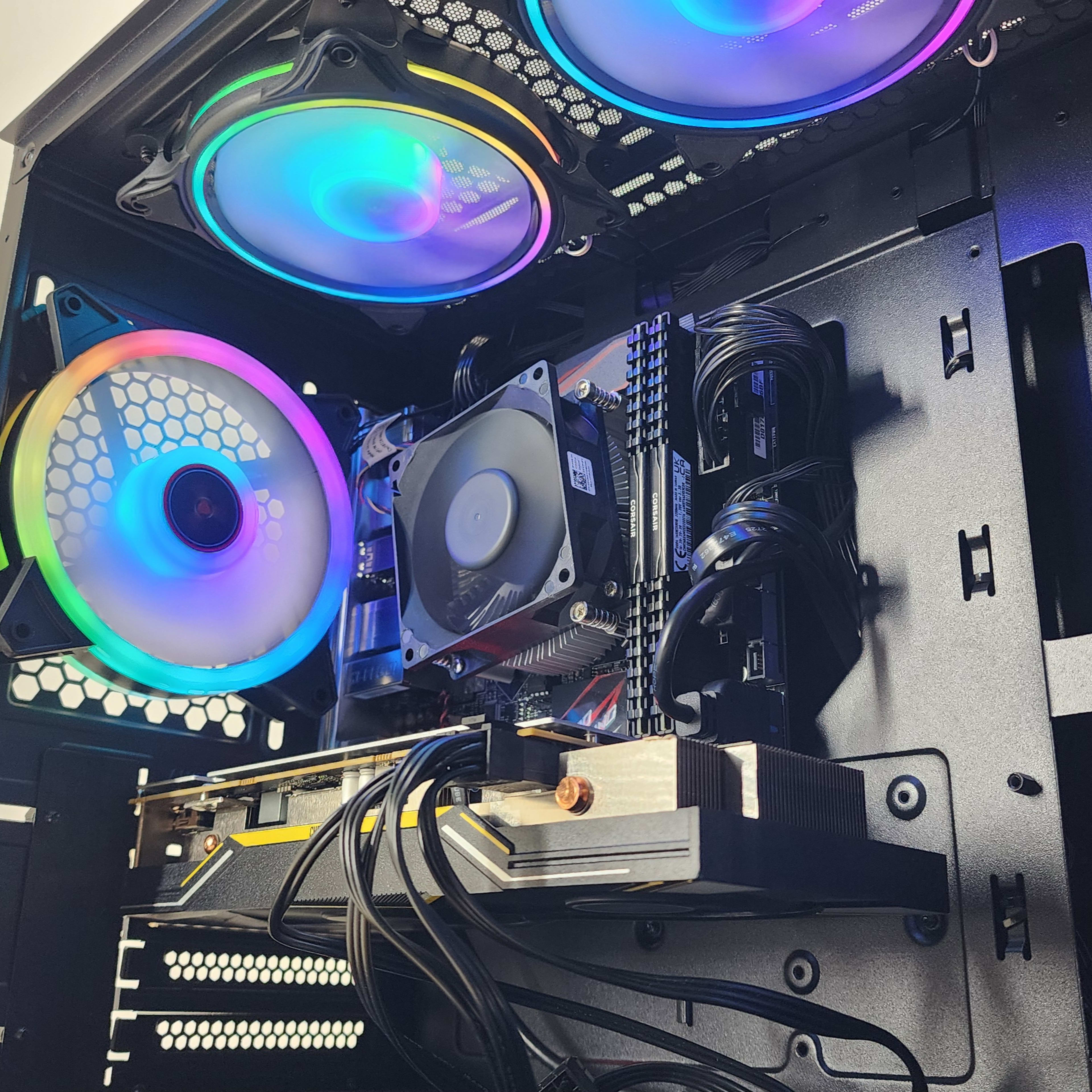 Gaming PC i7-7700 16GB RAM 256GB SSD+1TB HDD RX 5500 XT 4GB Gaming PC i7-7700 16GB RAM 256GB SSD+1TB HDD RX 5500 XT 4GB