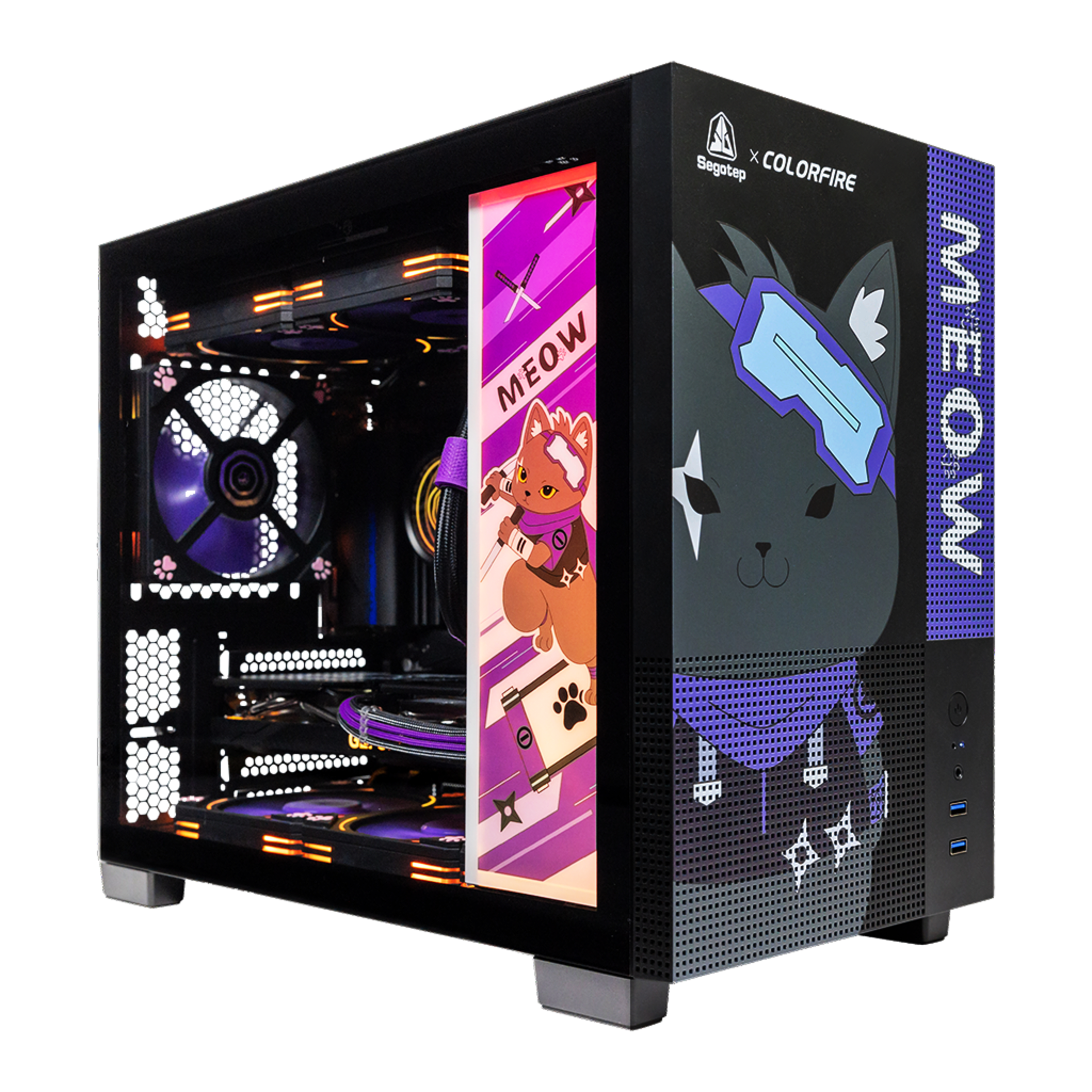 🥷🏾Nyan-Ja🥷🏾Gaming PC ⚔ RTX 4060 8GB 💜 i5-13400F 🥷🏾Nyan-Ja🥷🏾Gaming PC ⚔ RTX 4060 8GB 💜 i5-13400F
