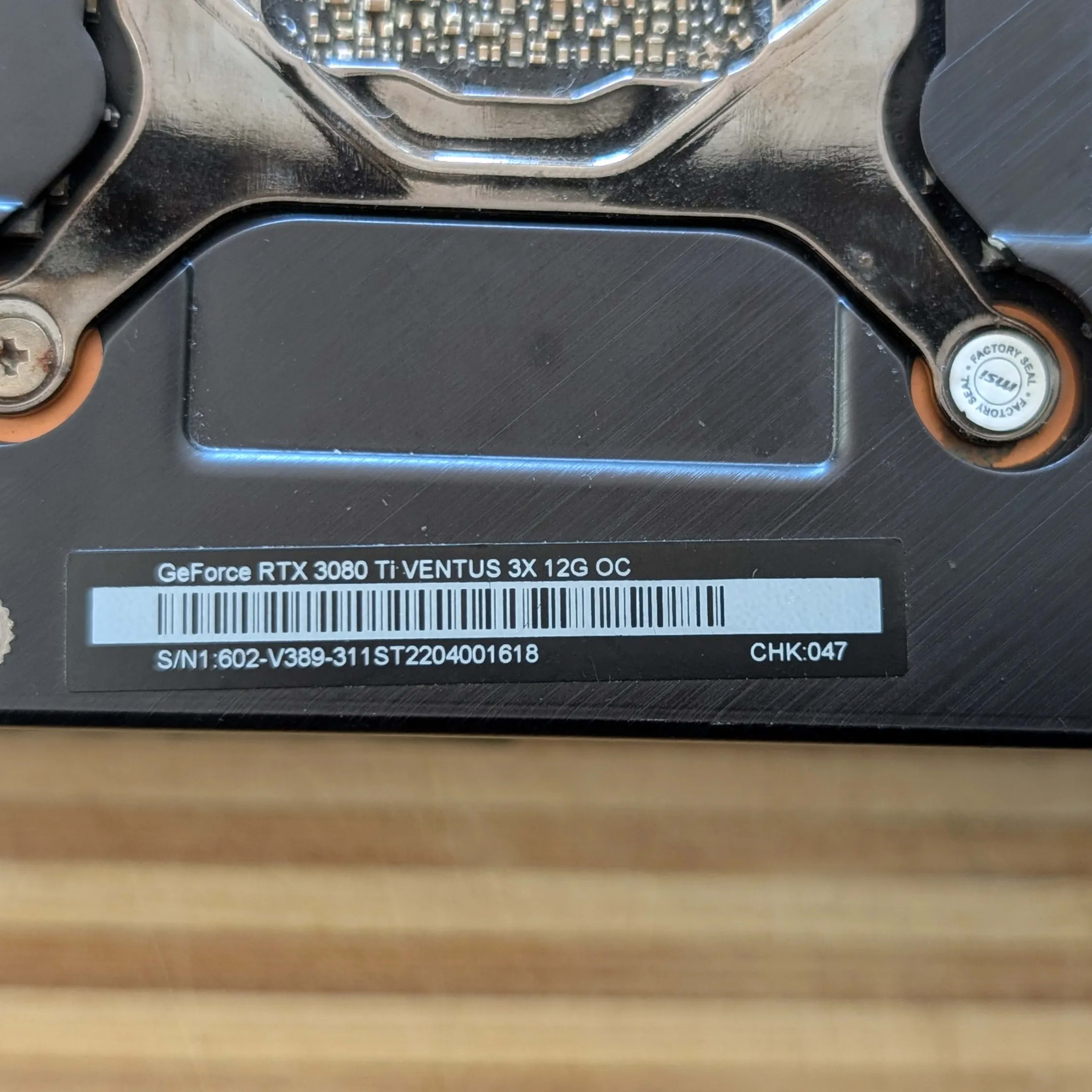 MSI Ventus 3x OC RTX 3080 Ti 12GB | Jawa MSI Ventus 3x OC RTX 3080 Ti 12GB | Jawa