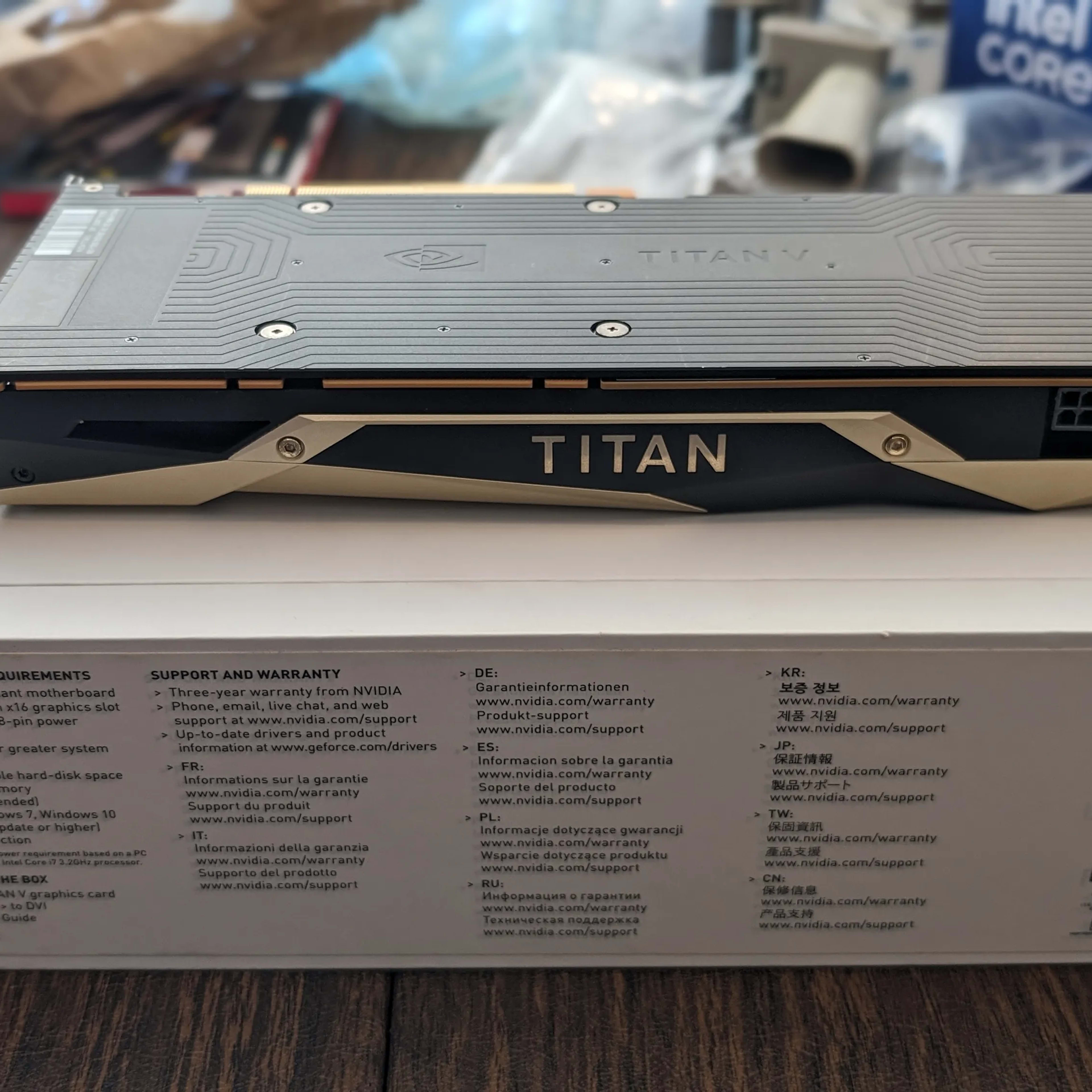 NVIDIA TITAN V Volta 12GB HBM2 GPU Video/Graphics Card | Jawa NVIDIA TITAN V Volta 12GB HBM2 GPU Video/Graphics Card | Jawa