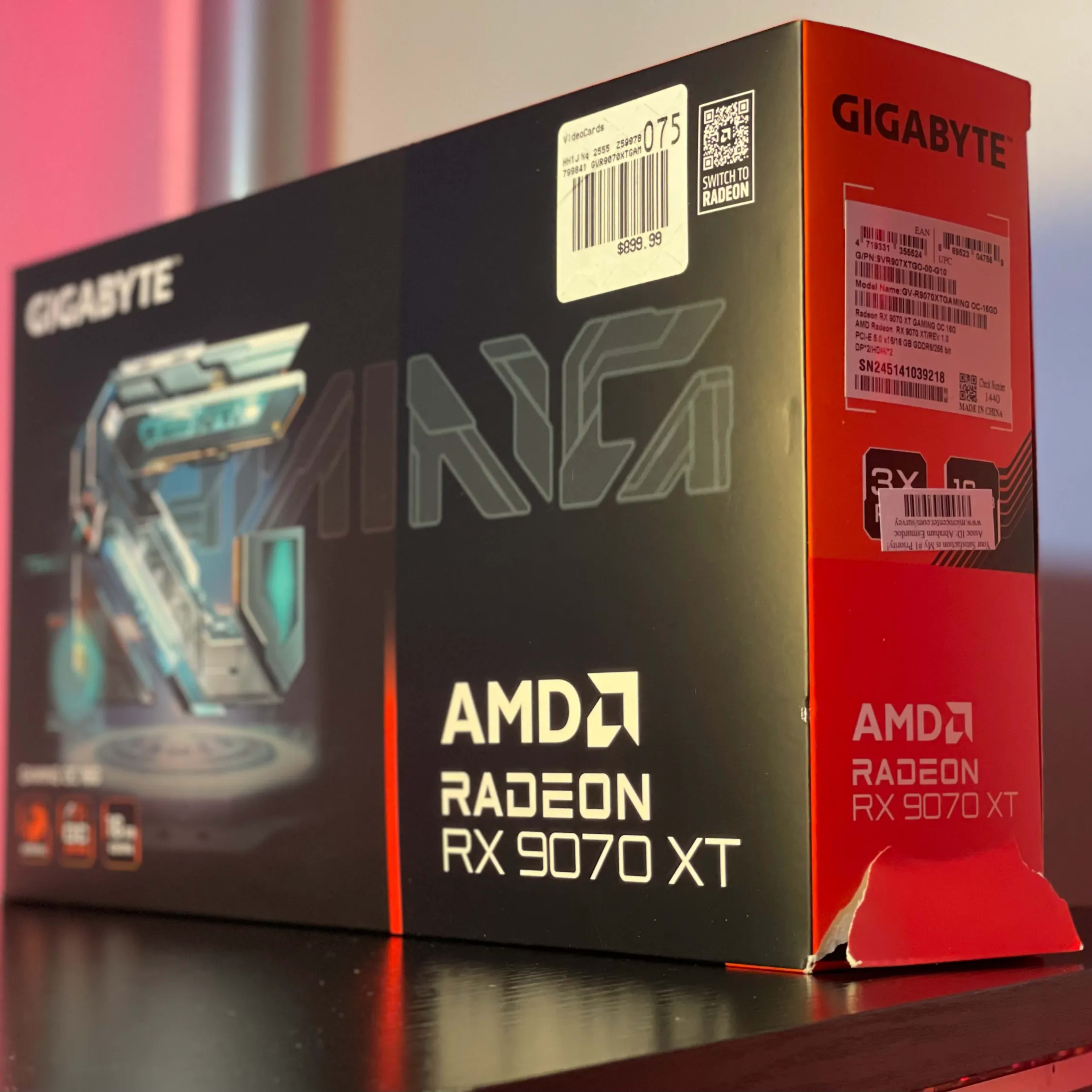 Brand New! AMD RX 9070 XT 16GB Gigabyte Gaming OC | Jawa Brand New! AMD RX 9070 XT 16GB Gigabyte Gaming OC | Jawa