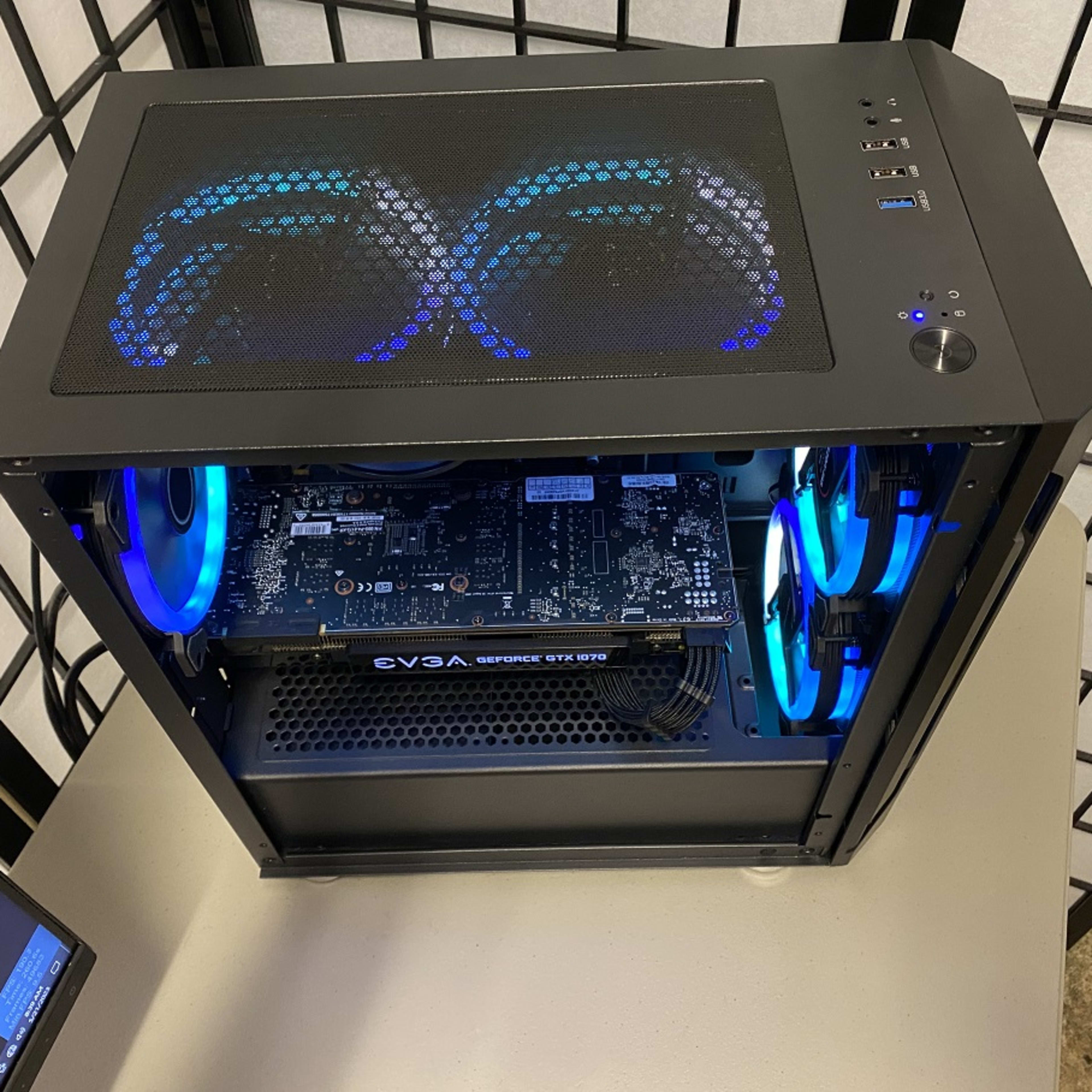 AMD Ryzen 5 3600x, nVidia GTX 1070 SC (8gb), DDR4 3200MHz AMD Ryzen 5 3600x, nVidia GTX 1070 SC (8gb), DDR4 3200MHz