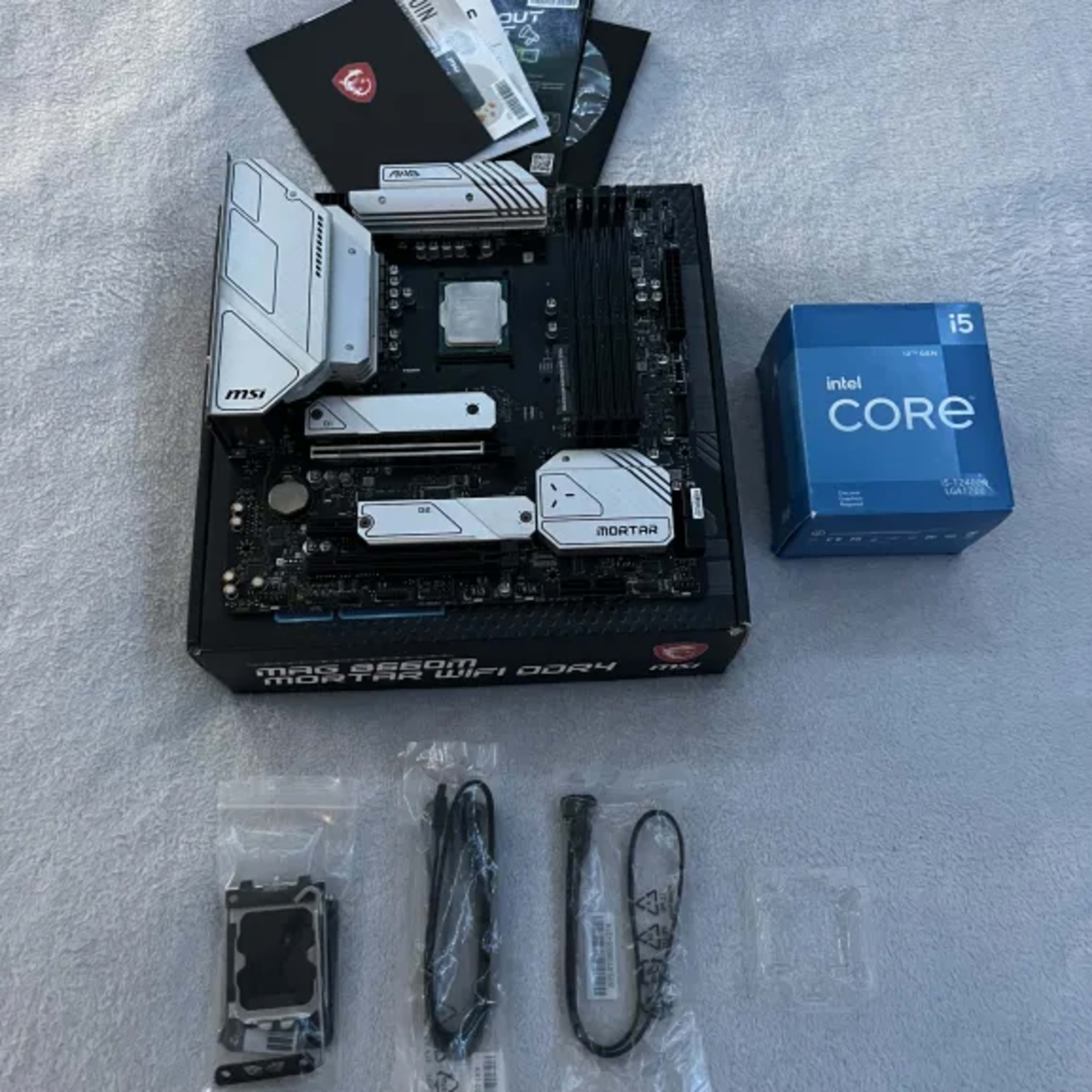 MSI B660M Mortar WIFI DDR4 x Intel Core i5-12400F (Project MSI B660M Mortar WIFI DDR4 x Intel Core i5-12400F (Project