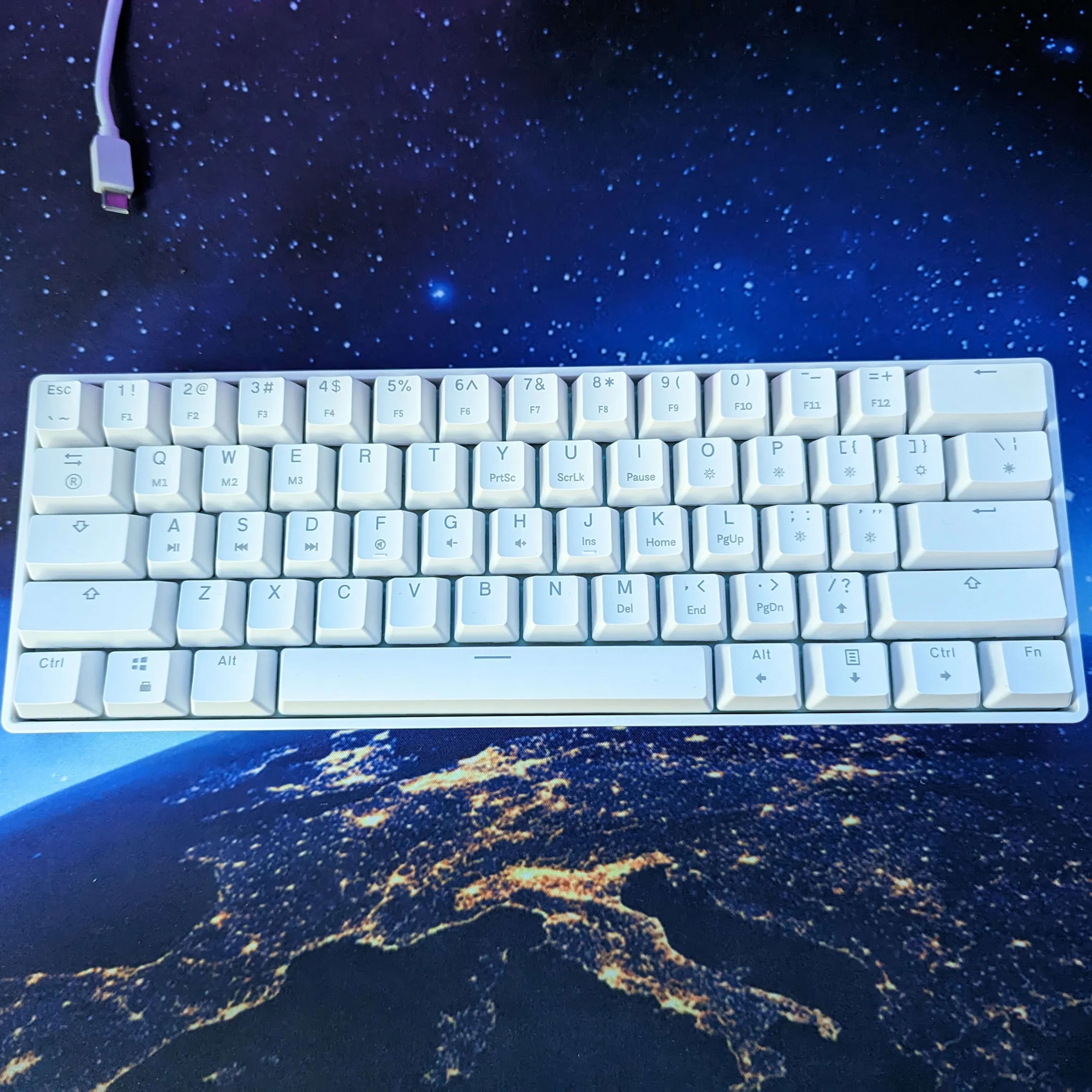HK GAMING GK61 Mechanical Gaming Keyboard (Gateron Optical Red, White ... HK GAMING GK61 Mechanical Gaming Keyboard (Gateron Optical Red, White ...