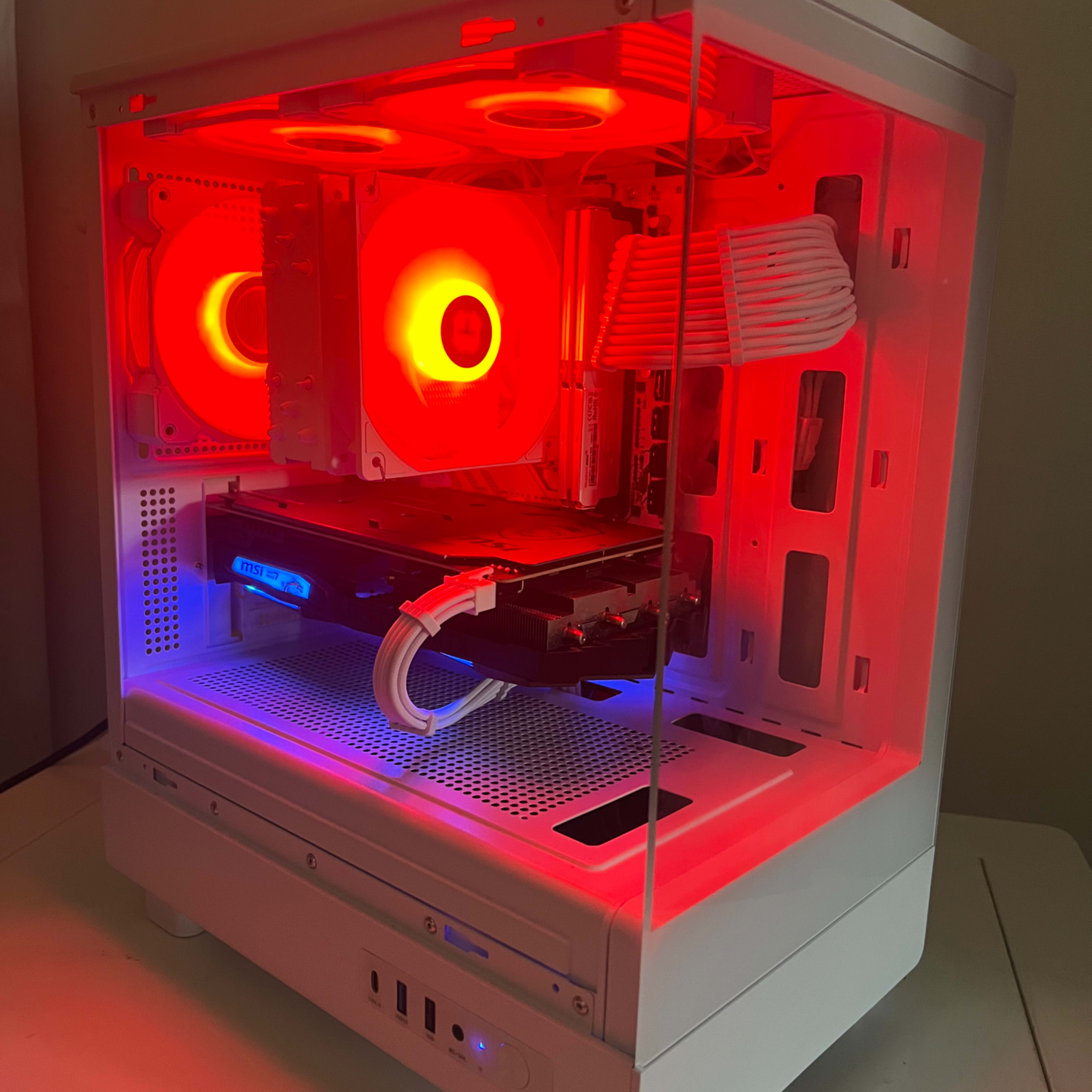 White Custom Gaming Computer ( NVIDIA RTX 2060 + Ryzen 5 White Custom Gaming Computer ( NVIDIA RTX 2060 + Ryzen 5