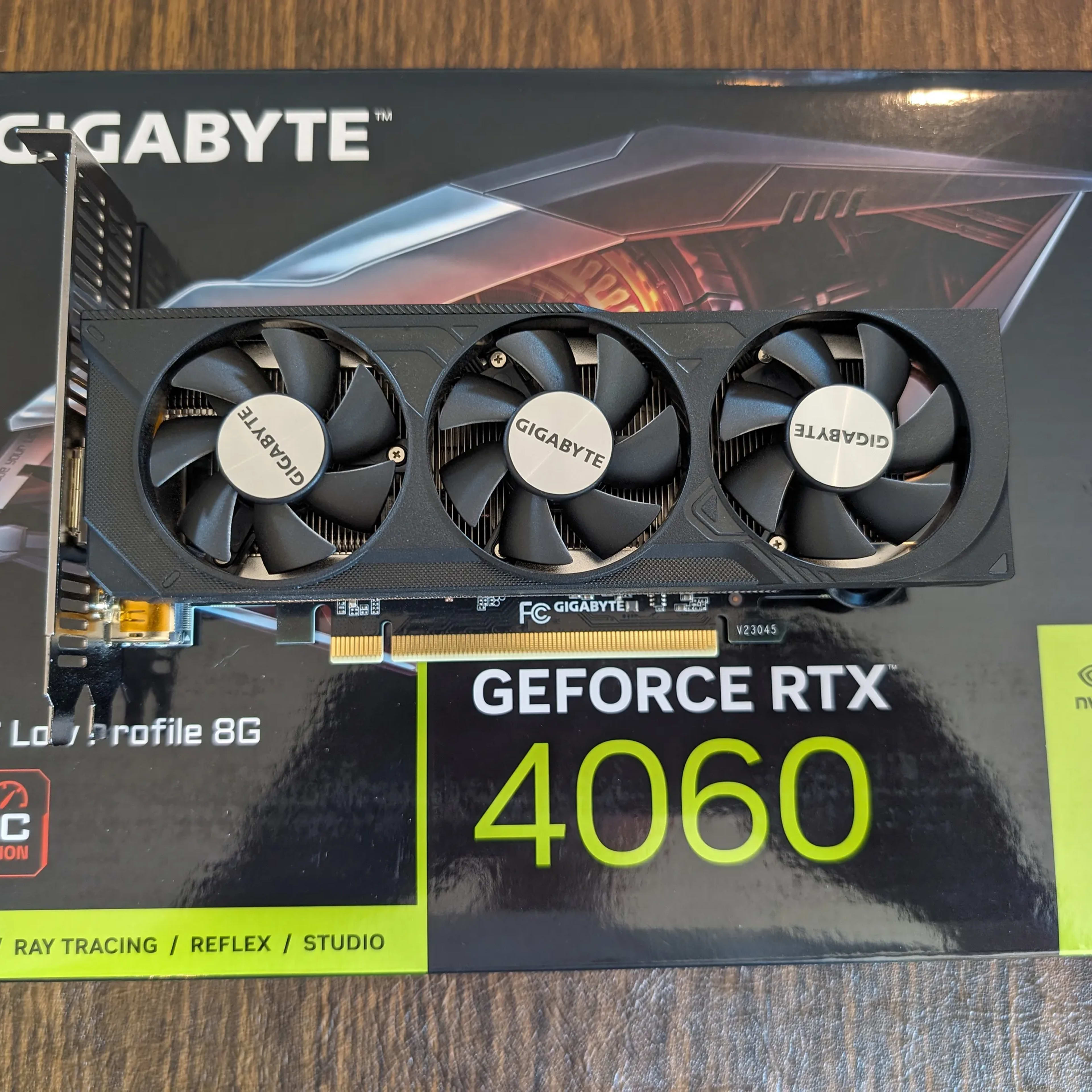 Gigabyte Nvidia GeForce RTX 4060 OC Low Profile 8G - USED Gigabyte Nvidia GeForce RTX 4060 OC Low Profile 8G - USED