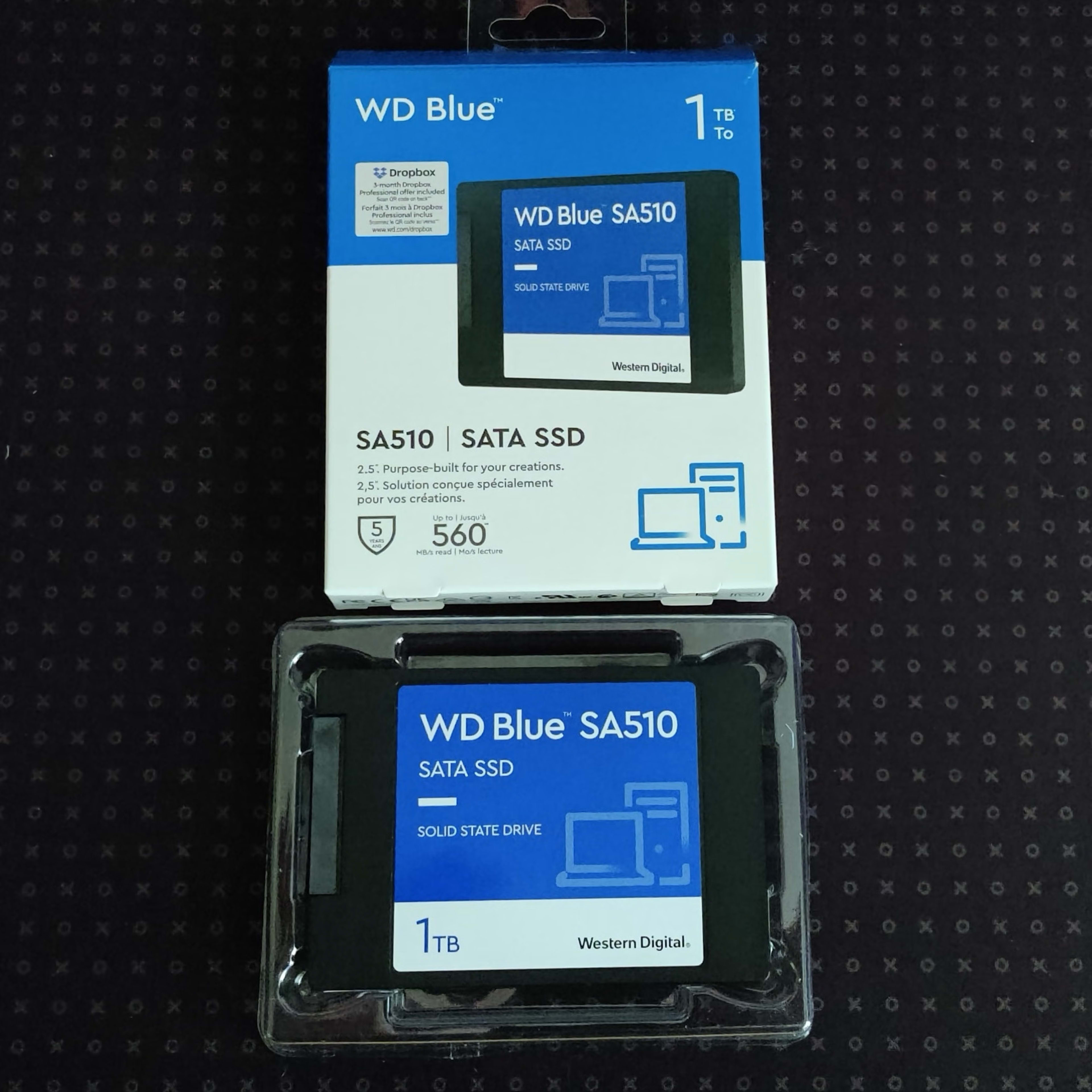 WD Blue 1TB SA510 SATA III 2.5 WD Blue 1TB SA510 SATA III 2.5