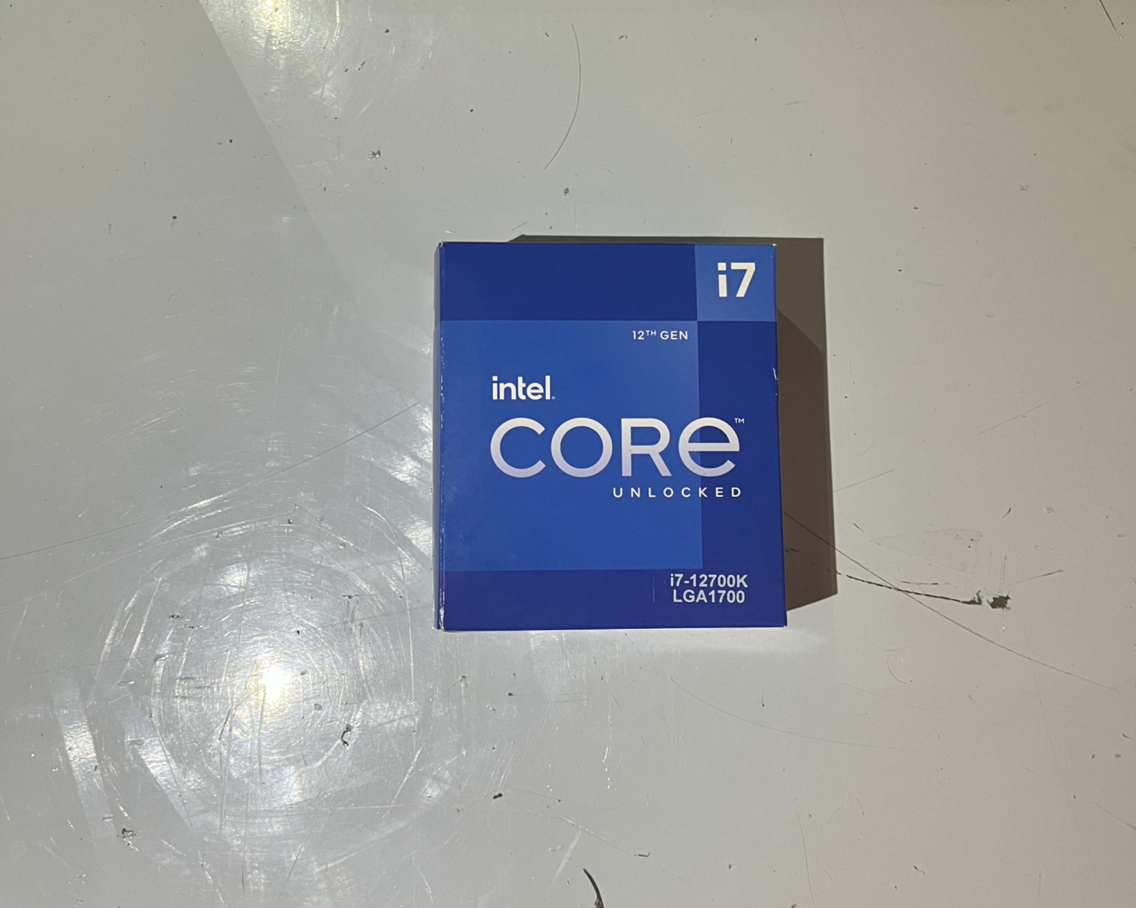 OPEN BOX Intel Core i7-12700K Alder Lake LGA 1700 12 cores OPEN BOX Intel Core i7-12700K Alder Lake LGA 1700 12 cores