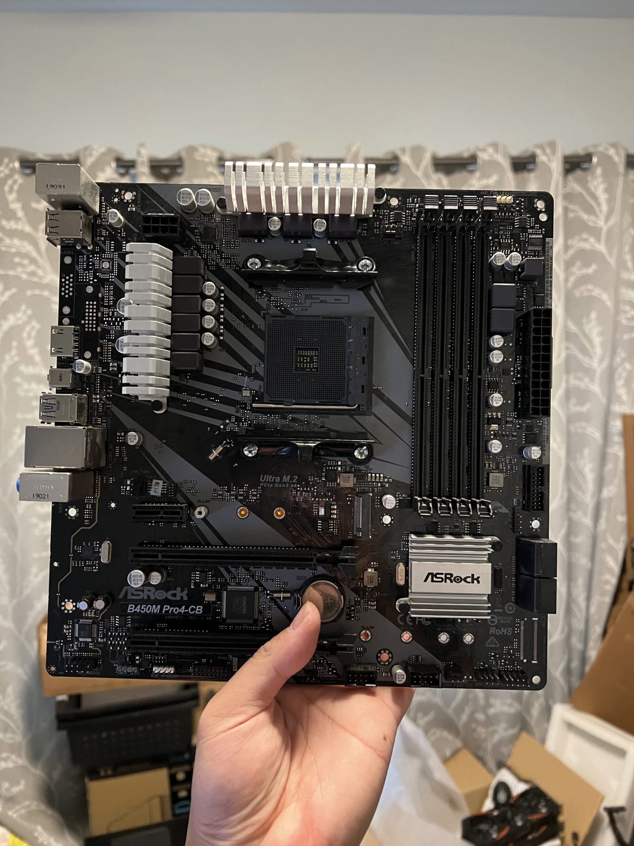 ASROCK B450m Pro4-CB | Jawa
