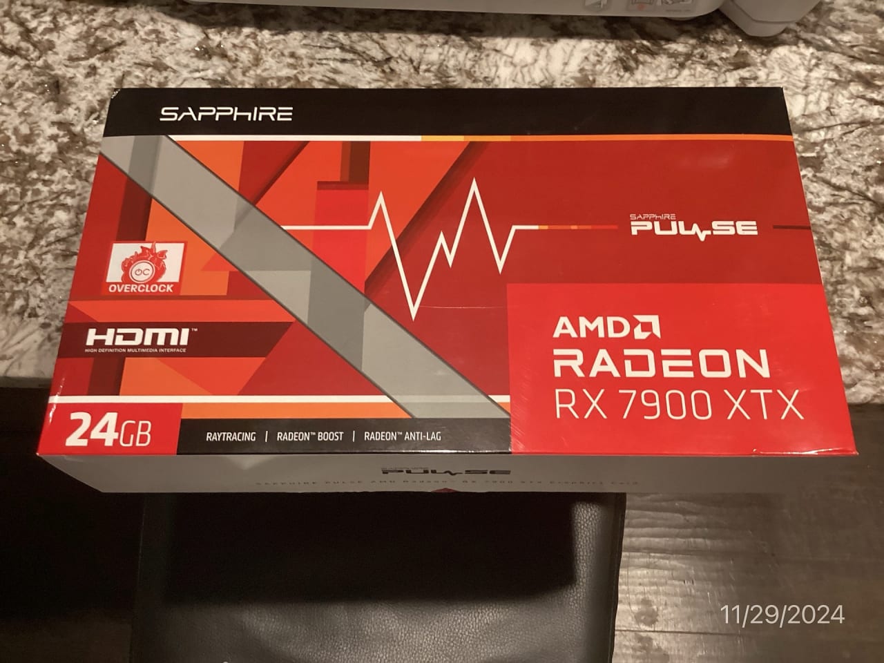NEW in box ++ Sapphire Pulse Radeon RX 7900 XTX Graphics NEW in box ++ Sapphire Pulse Radeon RX 7900 XTX Graphics
