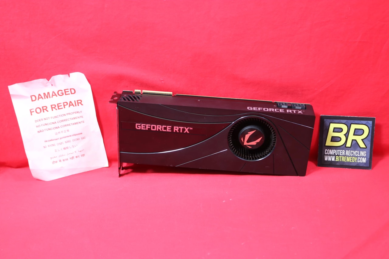 AS IS/FOR REPAIR* Zotac Gaming GeForce RTX 2080 SUPER Blower AS IS/FOR REPAIR* Zotac Gaming GeForce RTX 2080 SUPER Blower