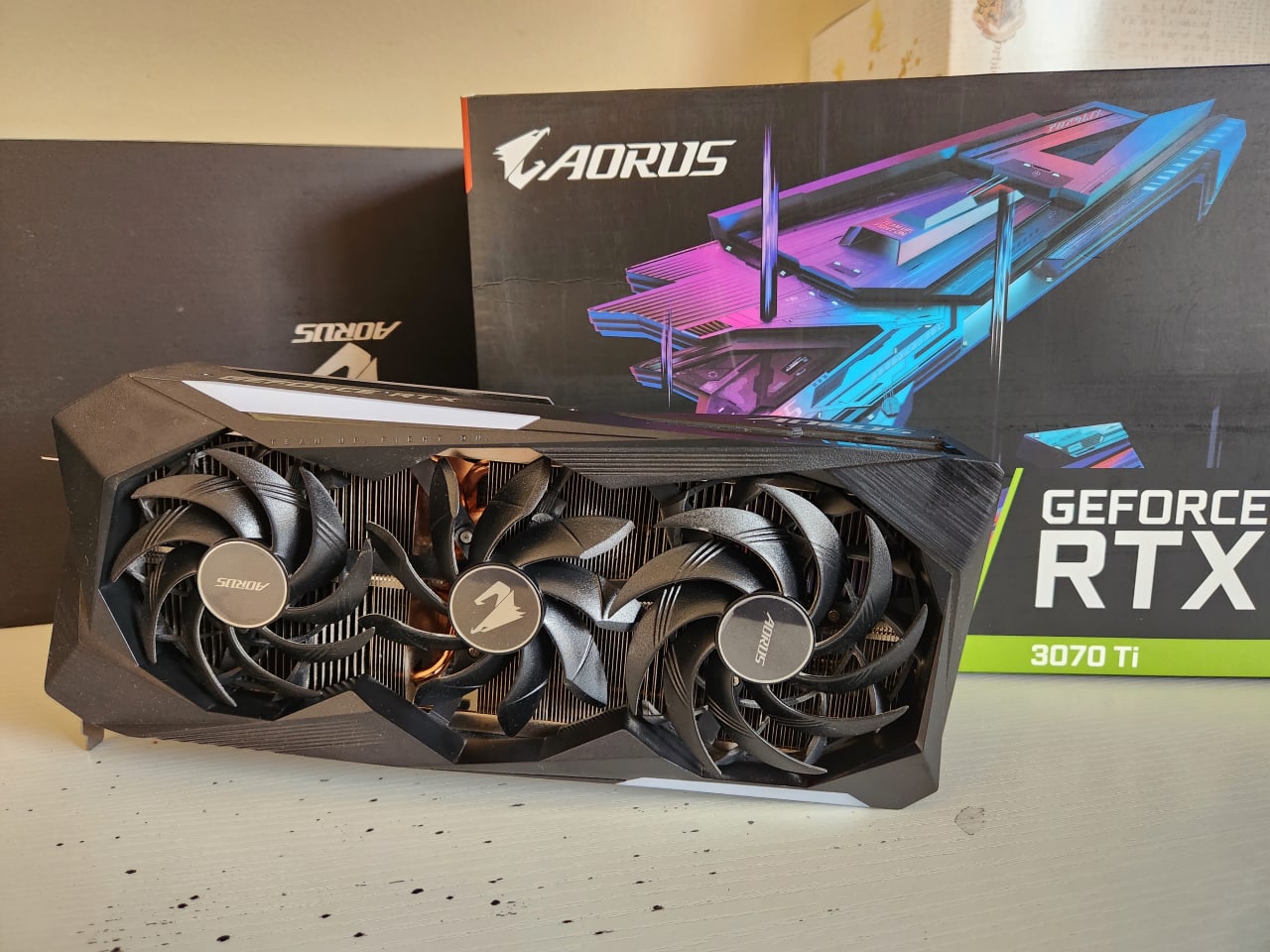 Gigabyte Aorus Master RTX 3070 Ti w/ LCD | Jawa Gigabyte Aorus Master RTX 3070 Ti w/ LCD | Jawa
