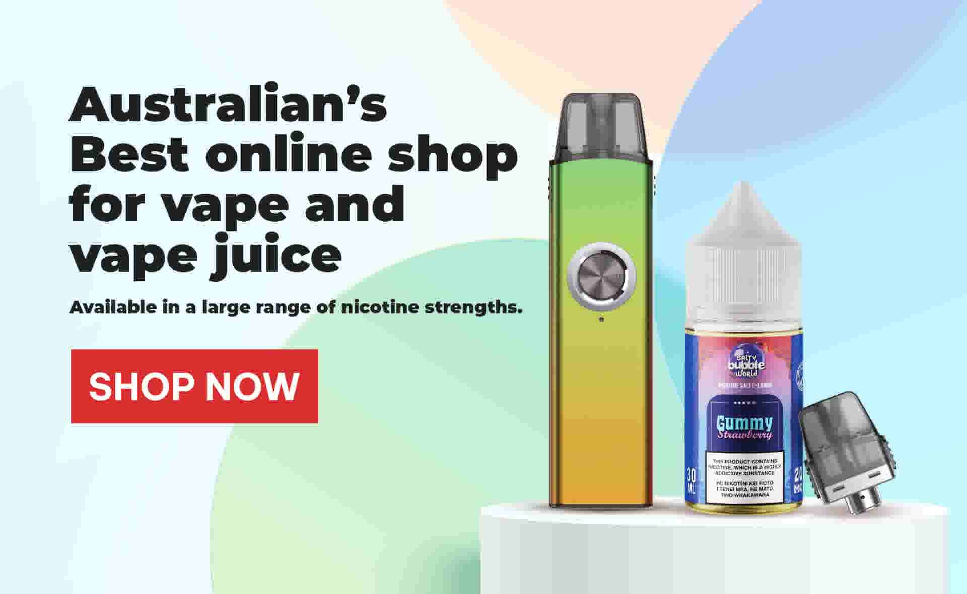 Shosha #1 Vape Shop Australia for Vape, Nicotine vape, Vapes
